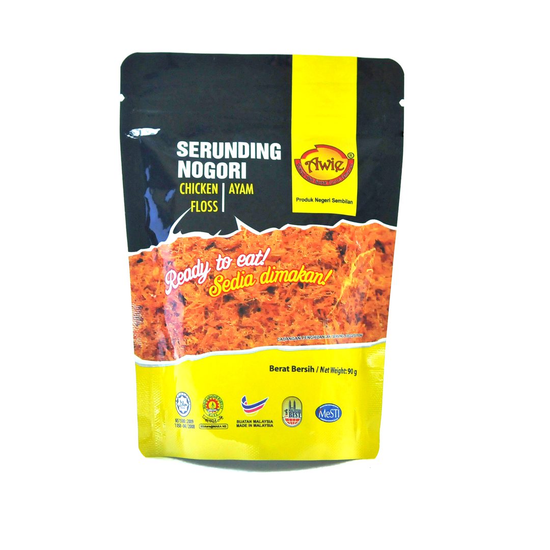 AWIE Serunding Ayam (90g x 30) – Vmart